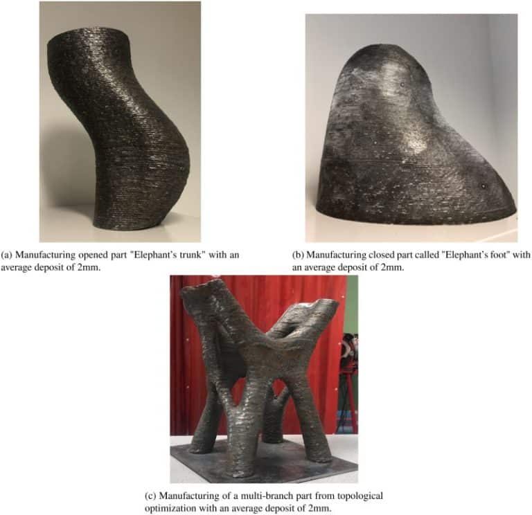 Pieces en dépôt arc fil - Centre Pro3D